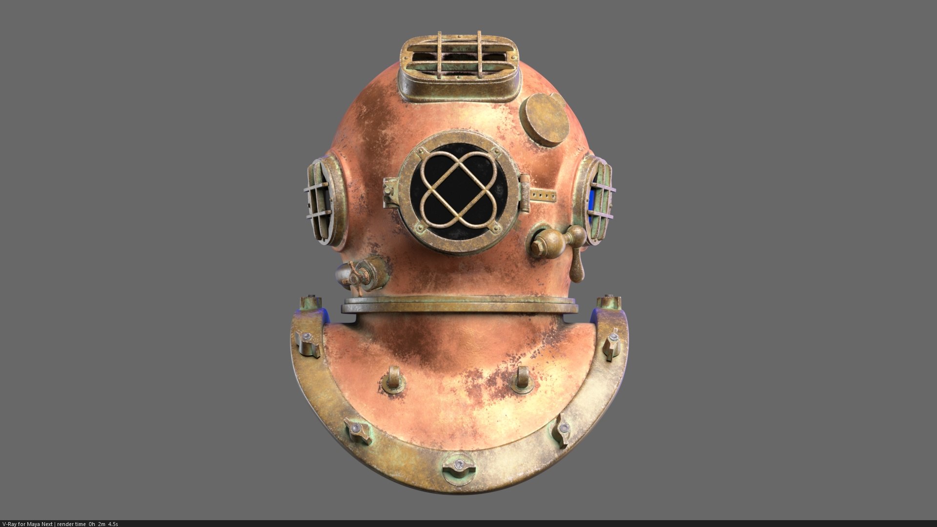3D Diving Helmet Model - TurboSquid 1840075