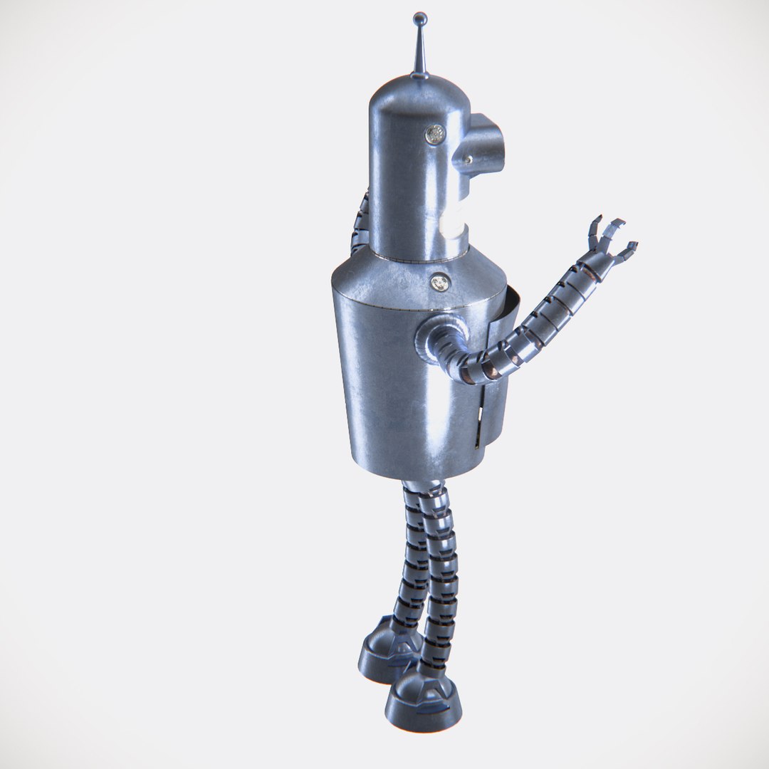 3d Bender Futurama Model