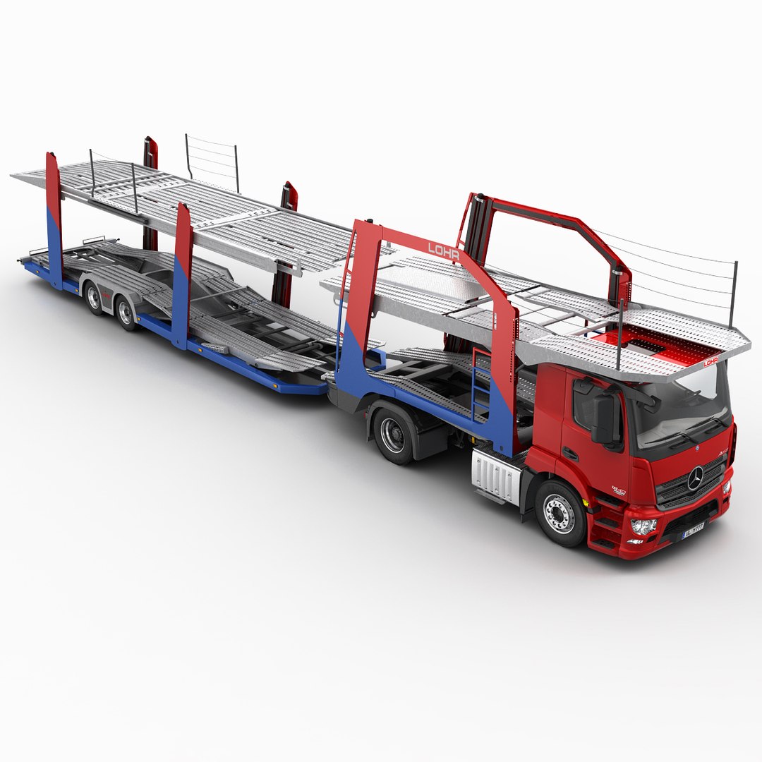3d Antos Transportation Cars Truck