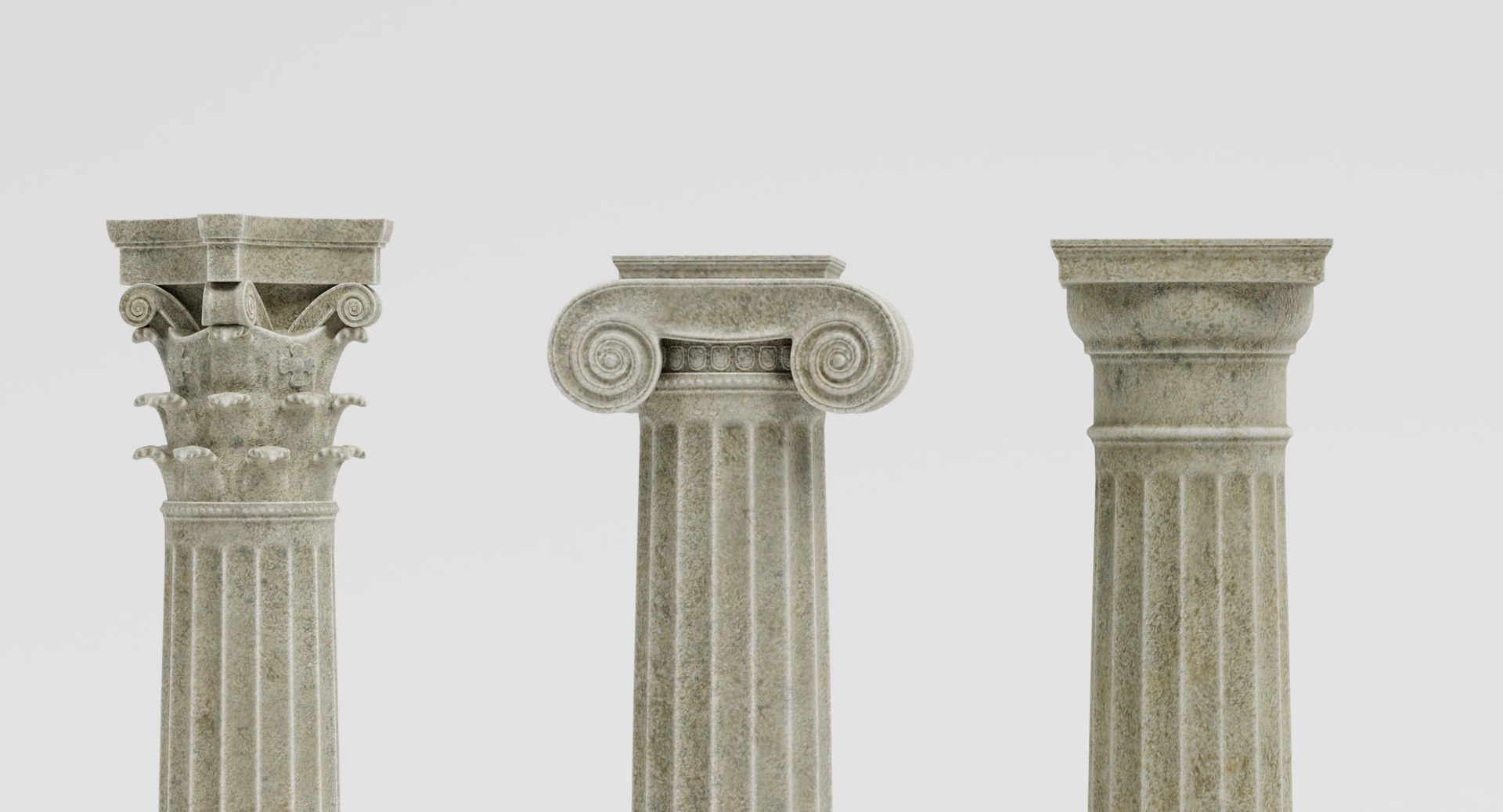 Columns Pbr 3D - TurboSquid 1380024