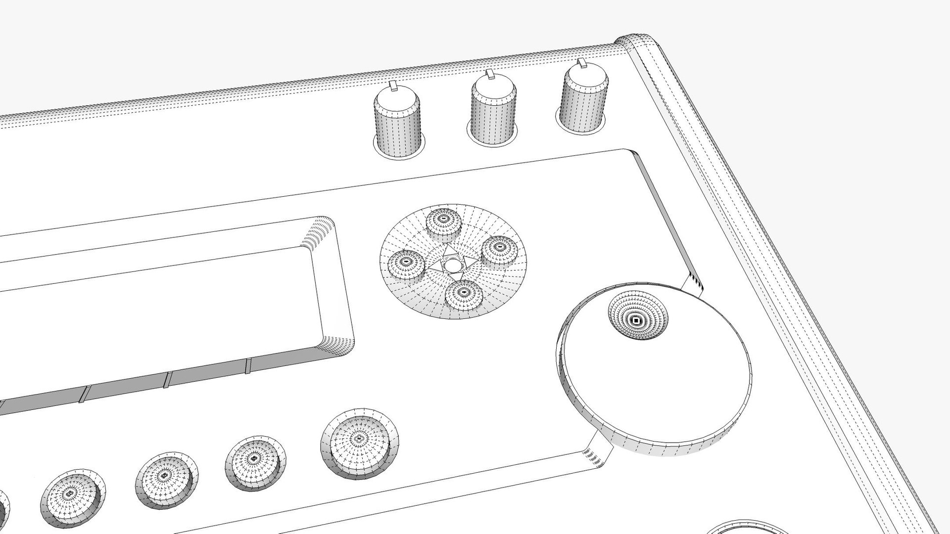 3D Roland TD20 Percussion Module - Drum Machine Model - TurboSquid 2260090