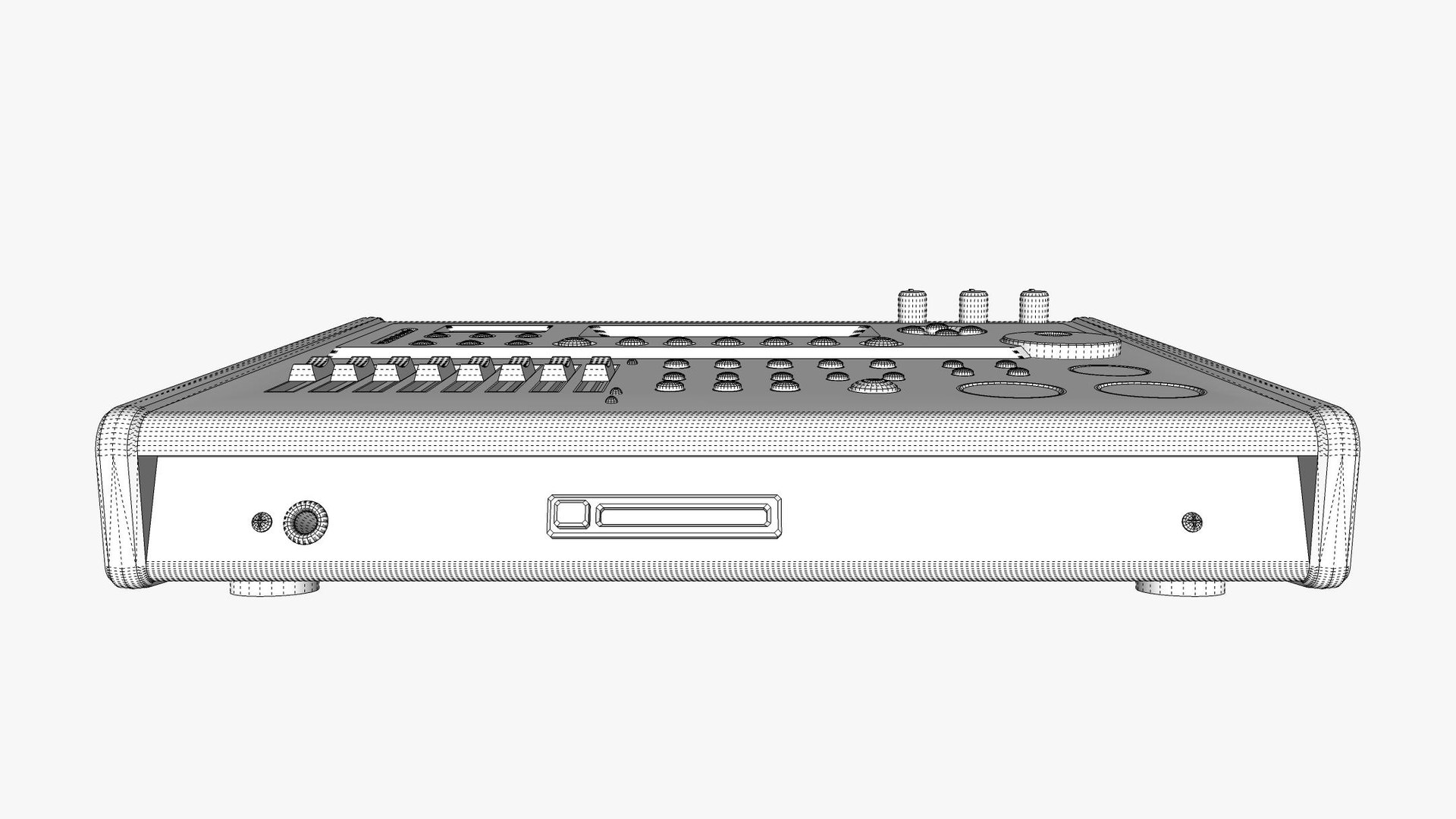 3D Roland TD20 Percussion Module - Drum Machine Model - TurboSquid 2260090