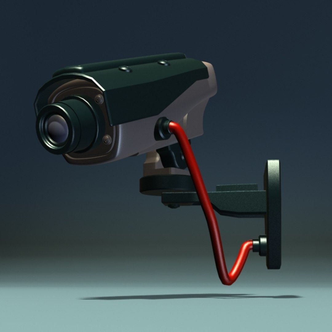 3dsmax Security Camera