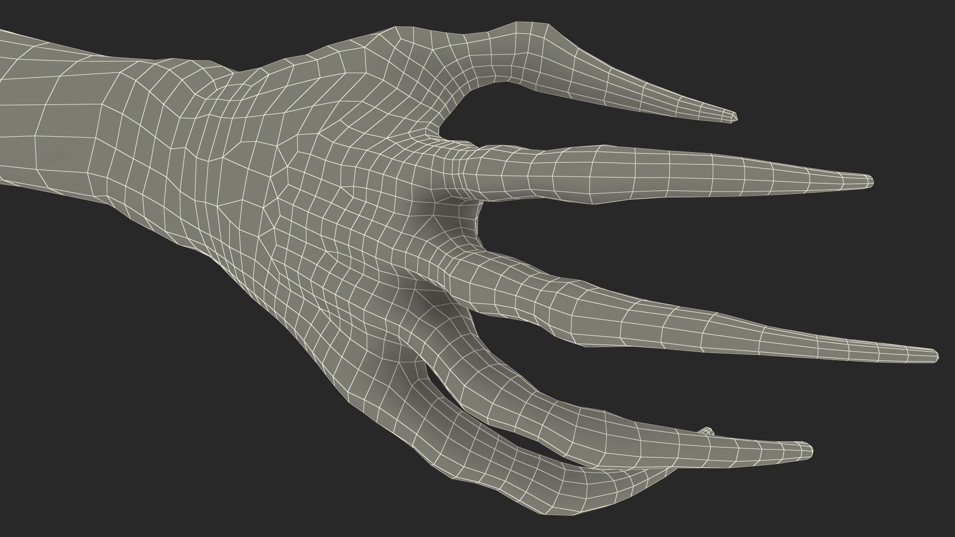 3D scary creature attack fantasy character - TurboSquid 1699063