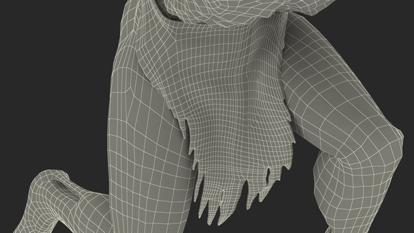 3D scary creature attack fantasy character - TurboSquid 1699063