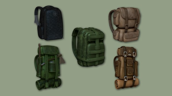 Collection Military Backpack 3D Models for Download | TurboSquid