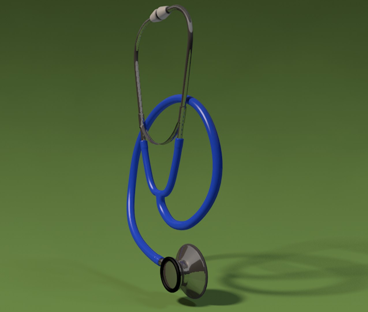 3d Stethoscope Heart Beat Model