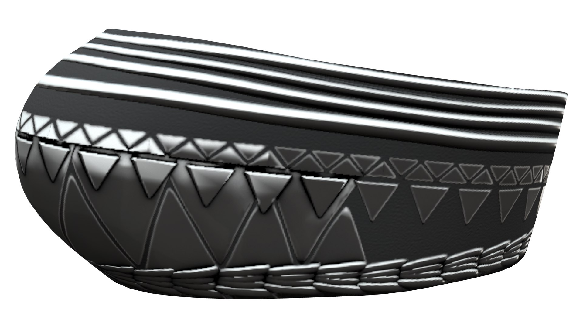 Rapper Metalic Tube Top 3D Model - TurboSquid 2074905