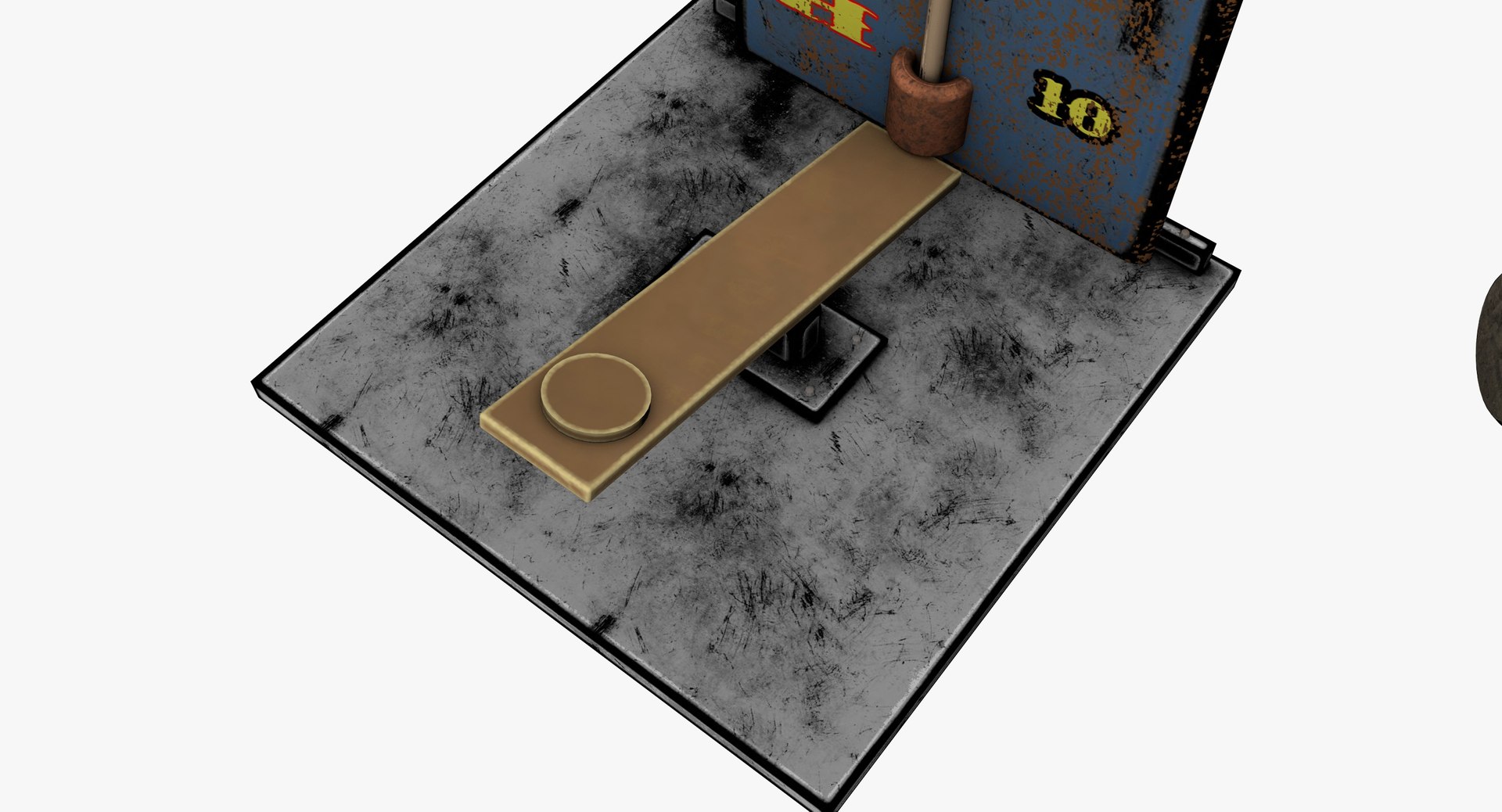 Test Strength Hammer 3D Model - TurboSquid 1278141