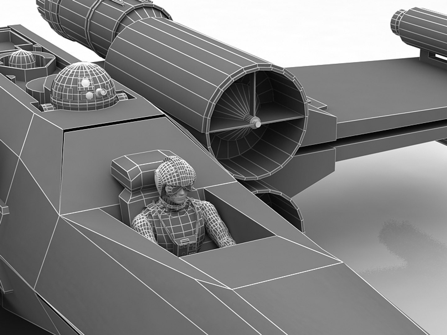 3D Model Star Wars X Wing - TurboSquid 1627810