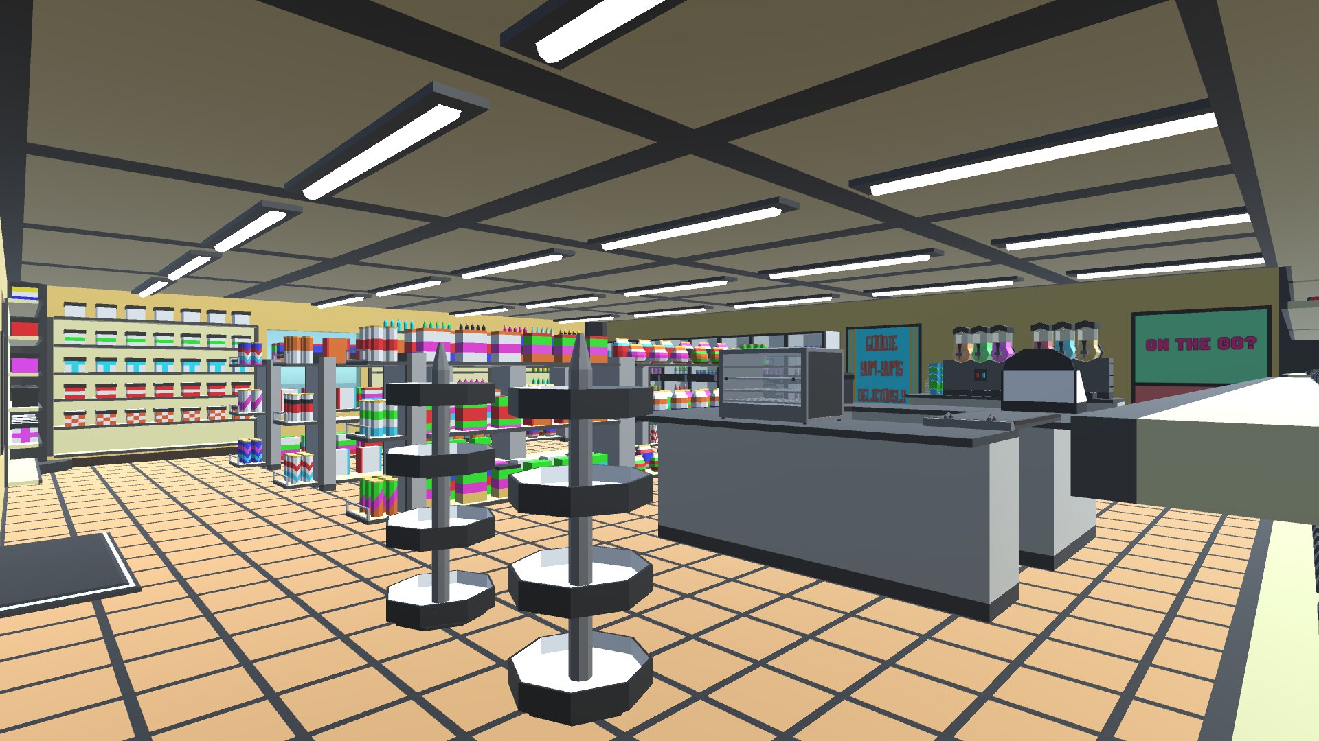 3D Convenience Store - TurboSquid 1683873