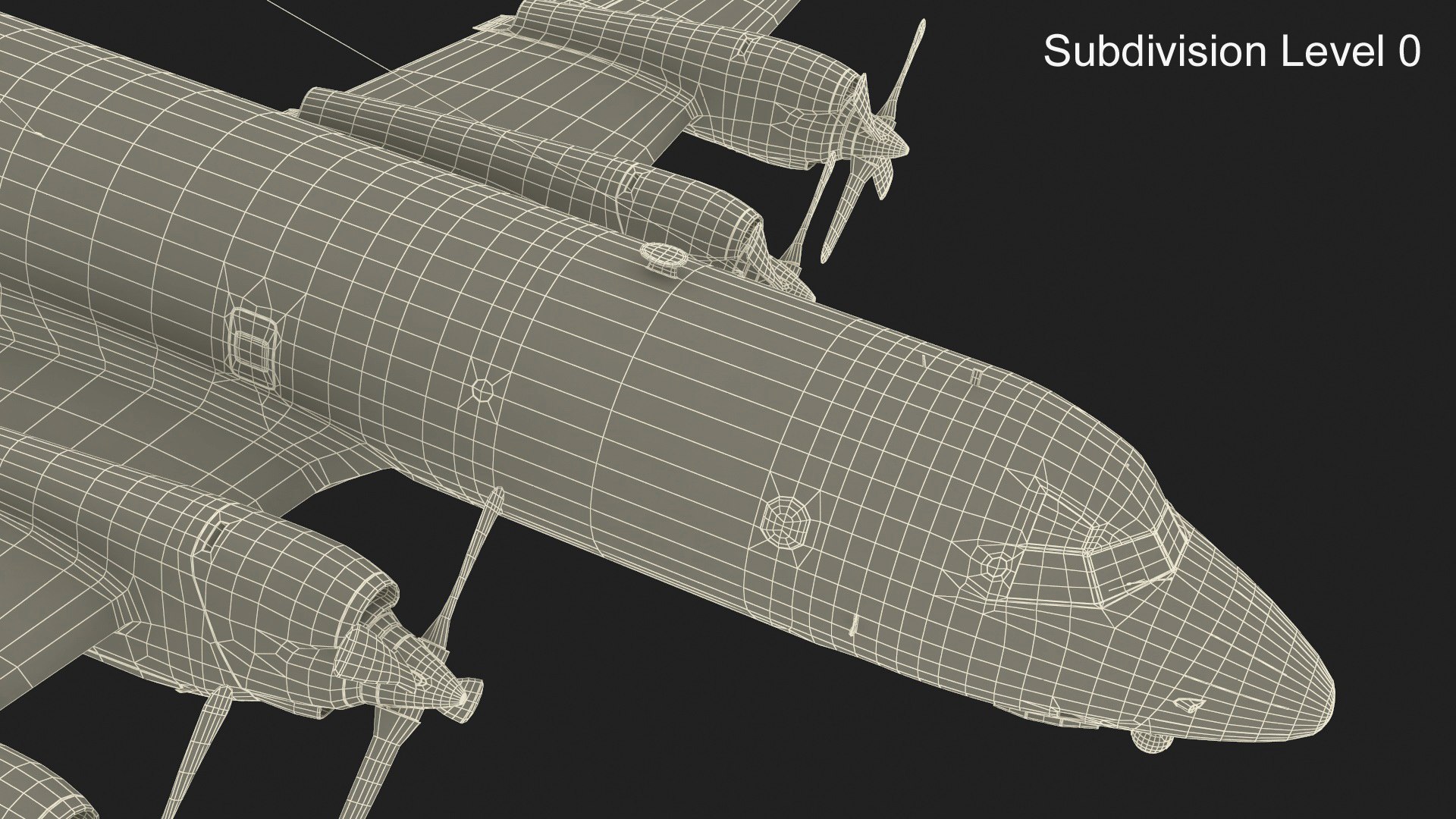 German Navy P3 Orion ASW Aircraft Rigged 3D Model - TurboSquid 2381627