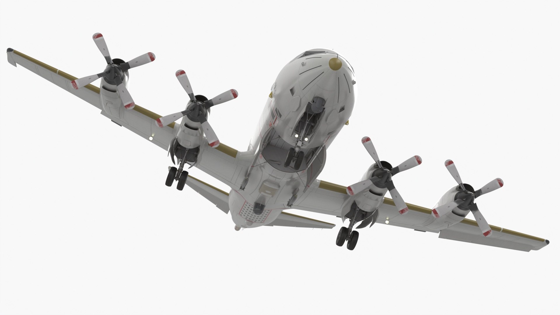 German Navy P3 Orion ASW Aircraft Rigged 3D Model - TurboSquid 2381627
