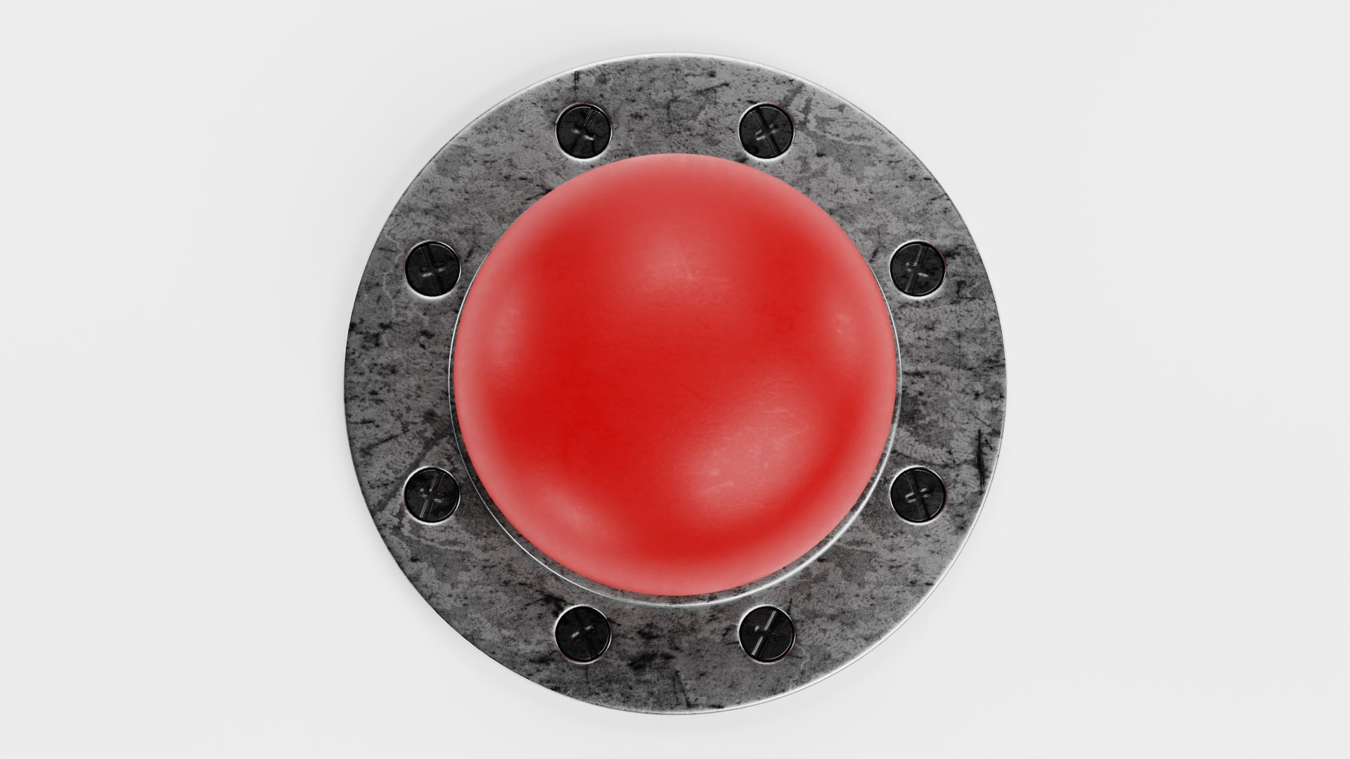 Emergency Button 6 3D model - TurboSquid 1870043