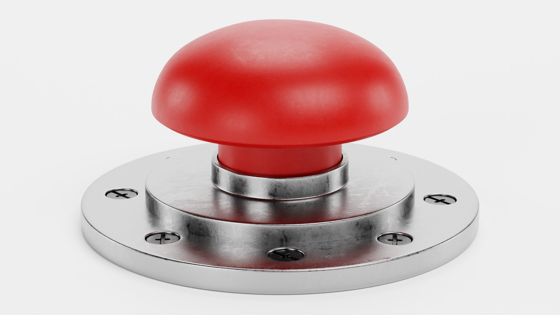Emergency Button 6 3D model - TurboSquid 1870043