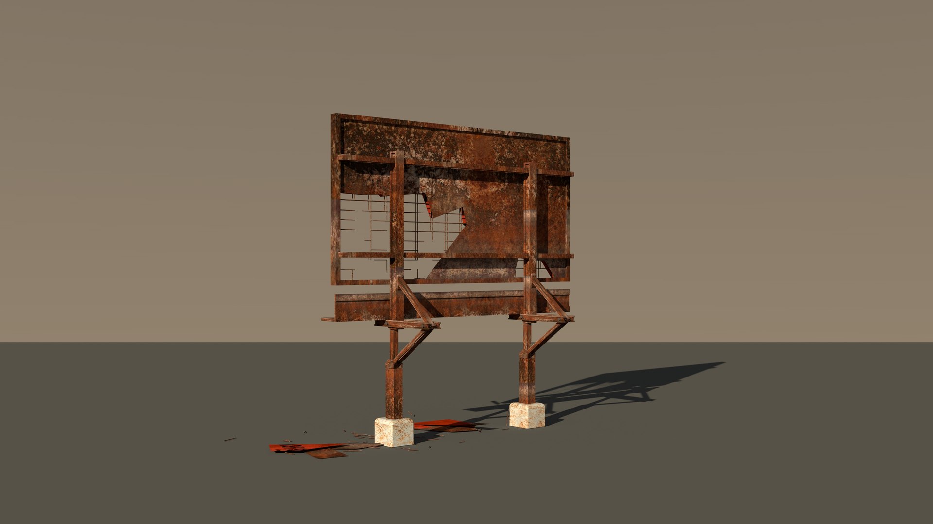 3D Damage Billboard Model - TurboSquid 1405735