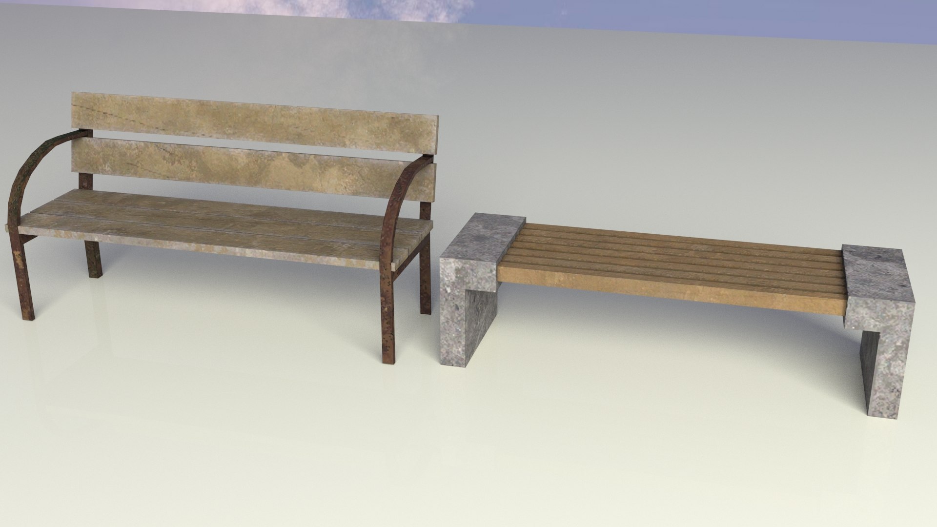 Games Benches Border Flower X