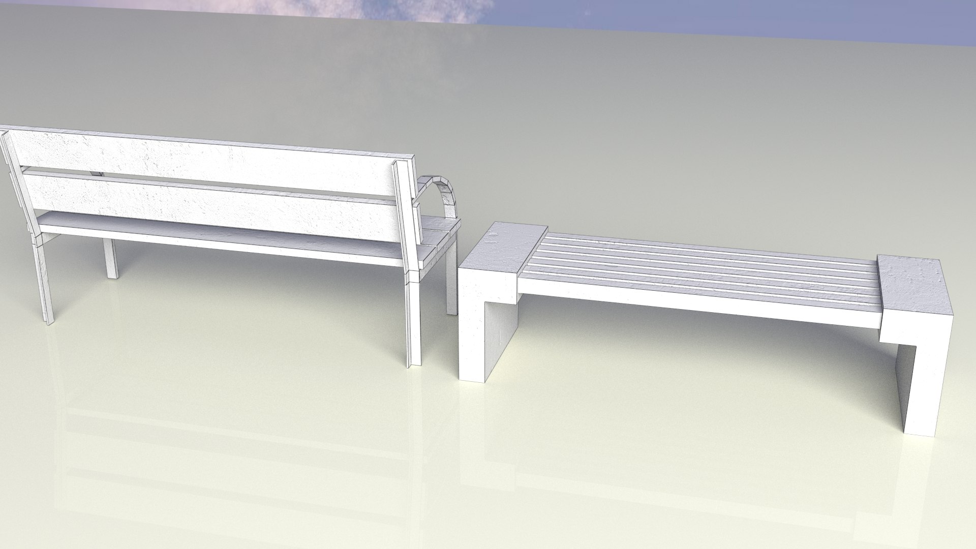 Games Benches Border Flower X