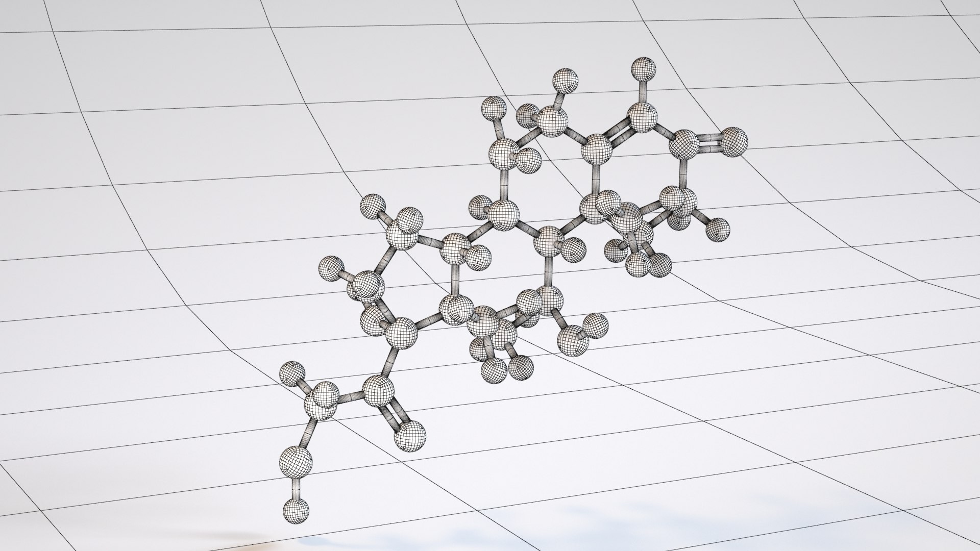 3D Cortisol Molecular Model - TurboSquid 1534648