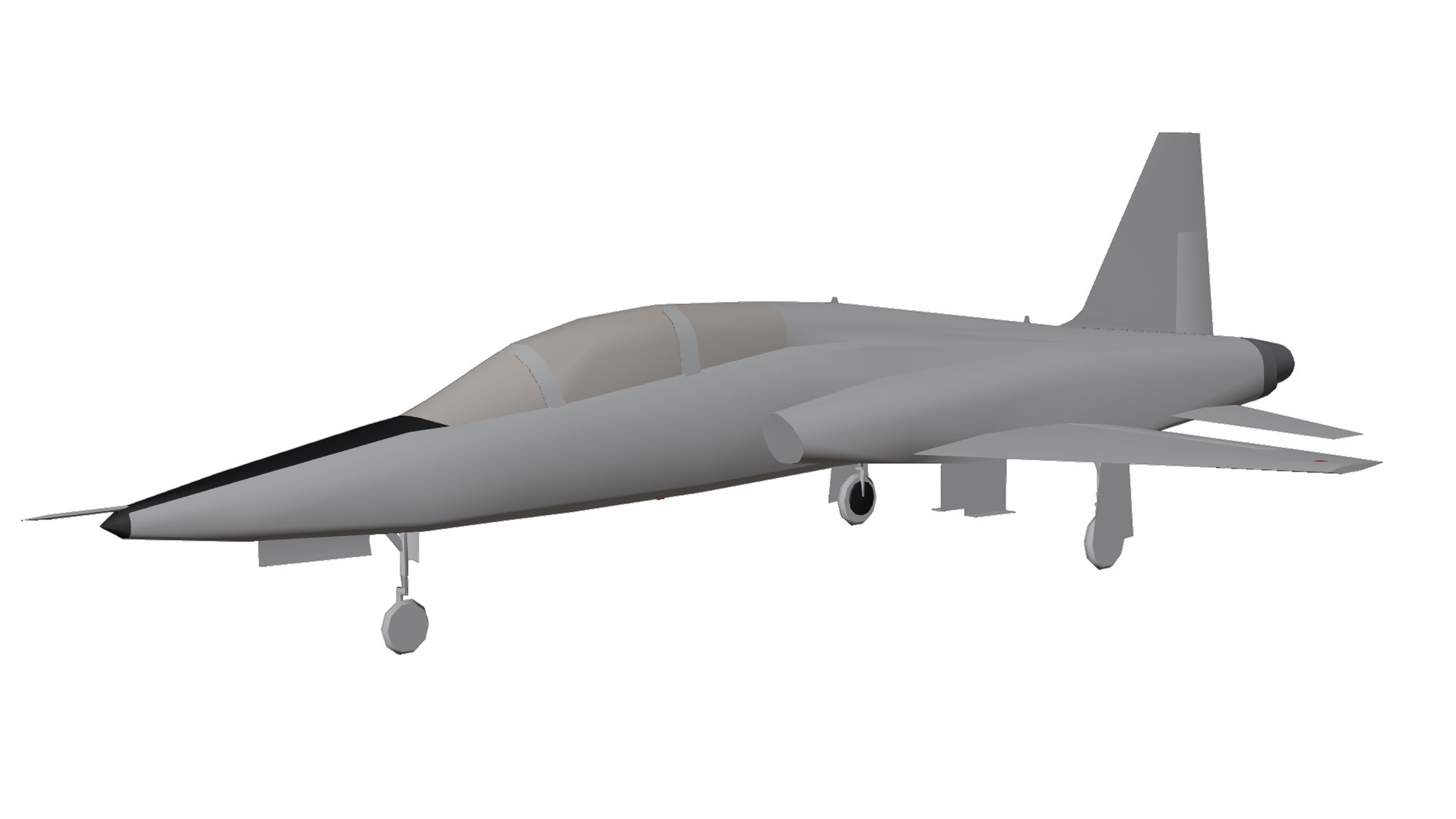 T-38 Jet Trainer 3D Model - TurboSquid 2327352