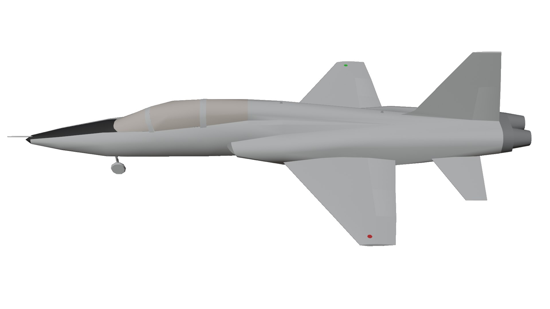 T-38 Jet Trainer 3D Model - TurboSquid 2327352