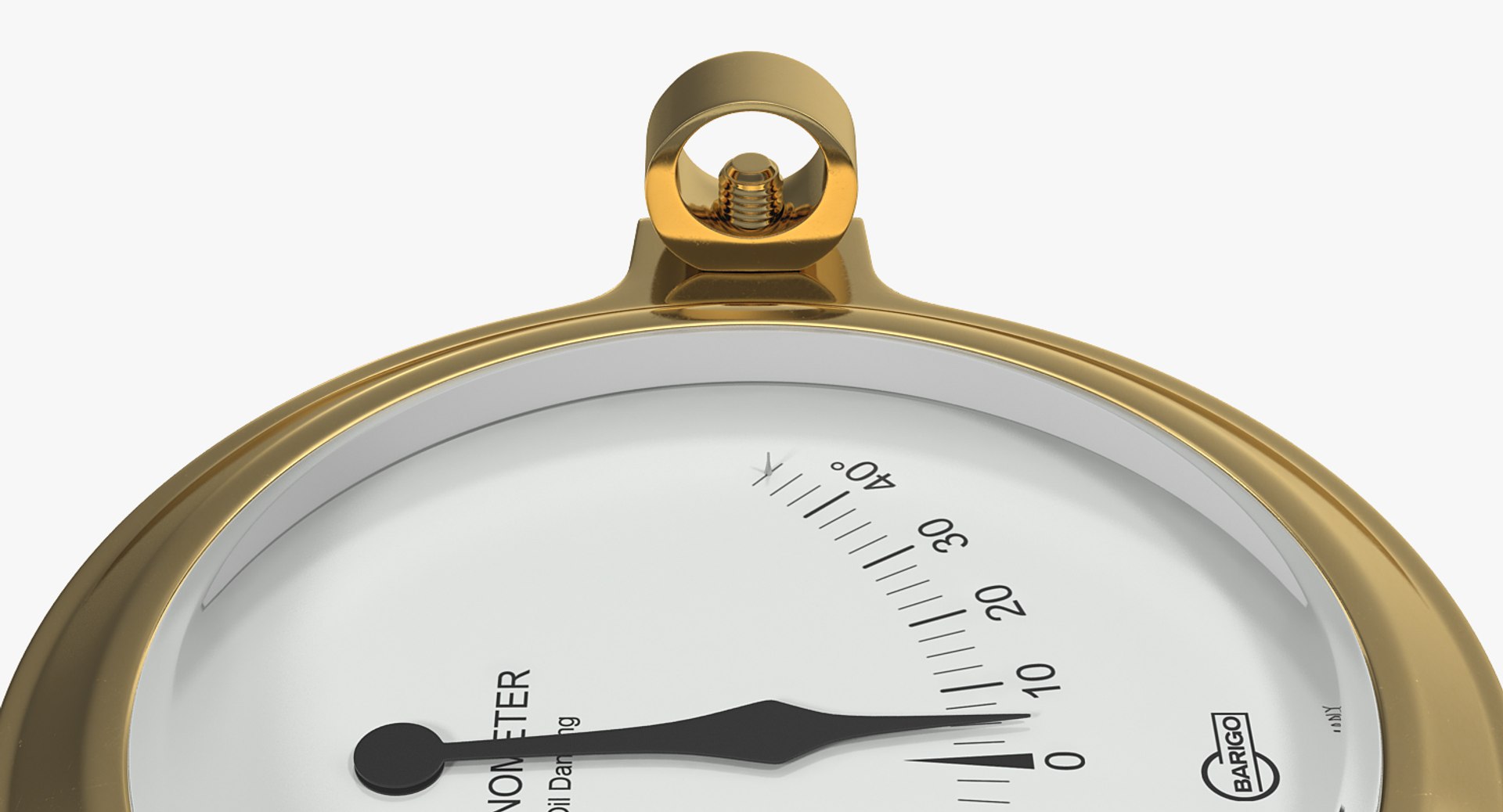 Brass Ship Clinometer 3D Model - TurboSquid 1289119