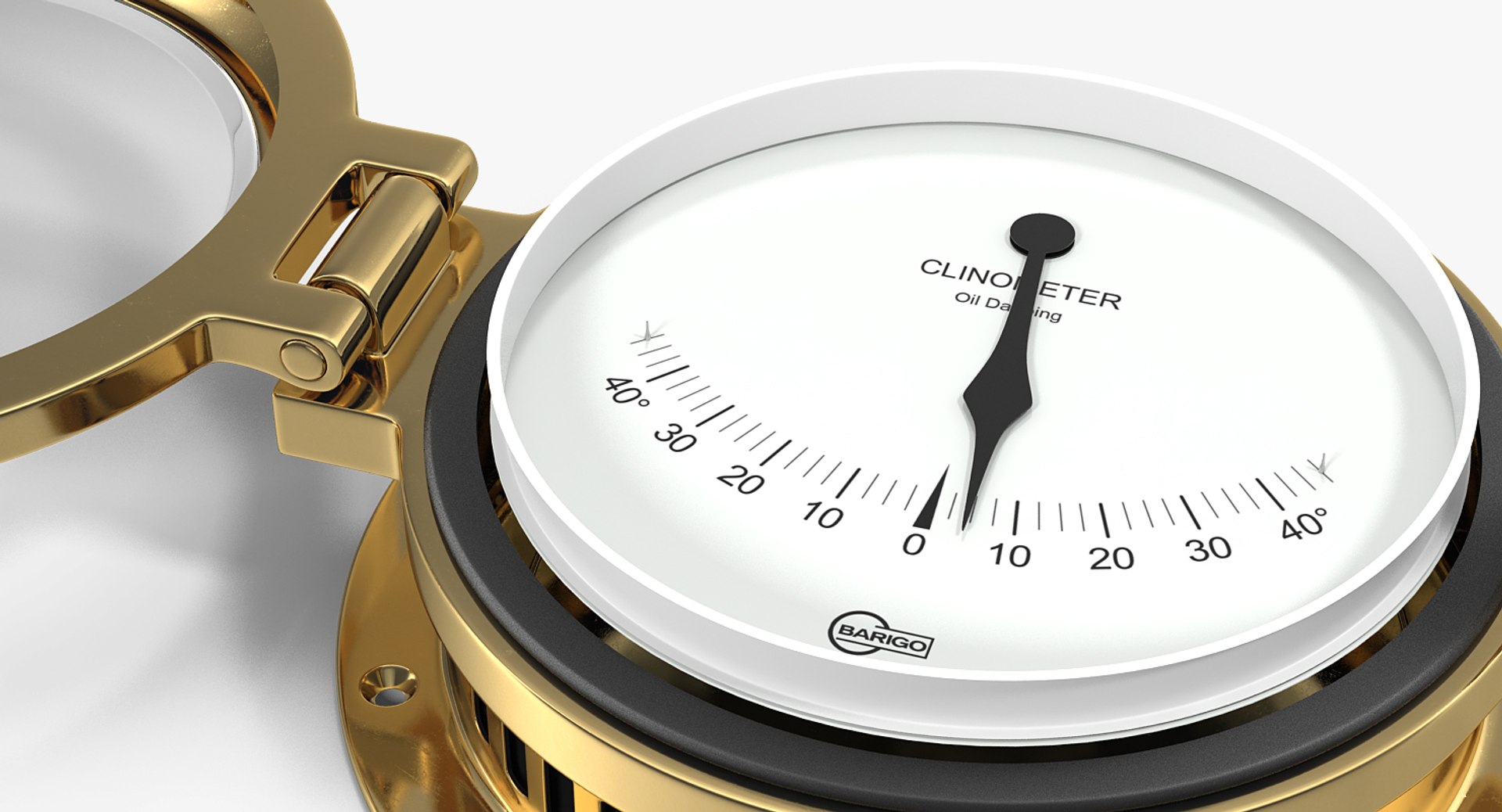 Brass Ship Clinometer 3D Model - TurboSquid 1289119
