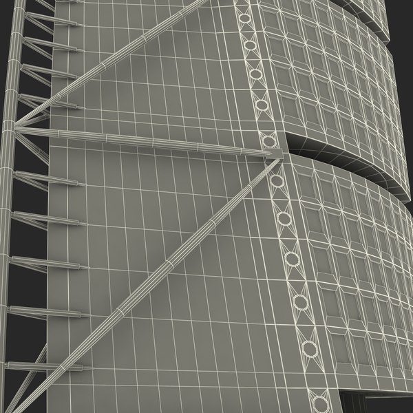 3D модель HSB Turning Torso Building - TurboSquid 590245