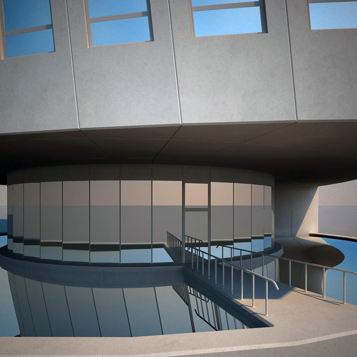 3d hsb turning torso building