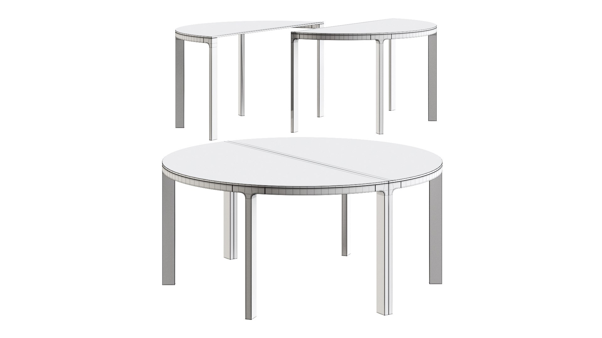 3D IKEA BEKANT Conference Table Model - TurboSquid 2112701