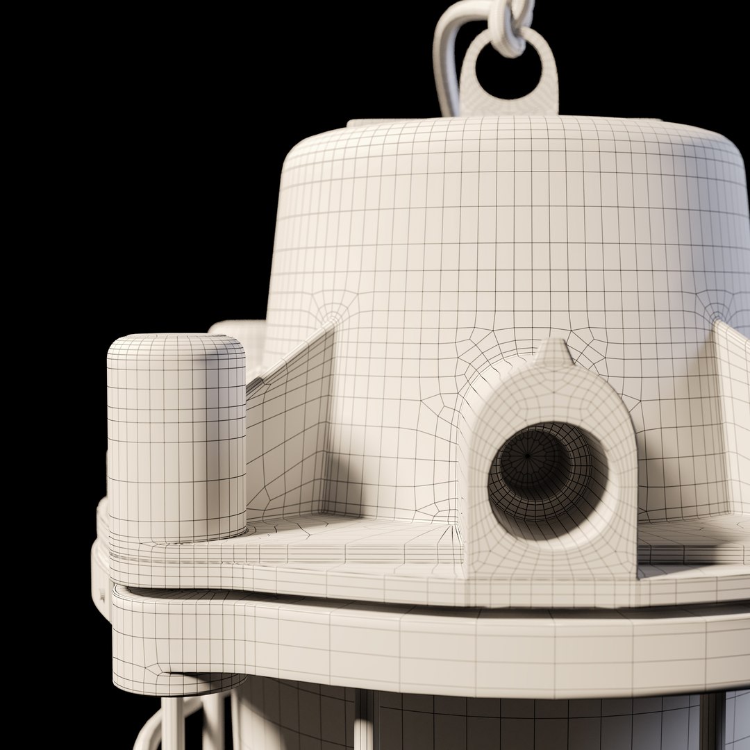 1970s Steel And Glass Nautical Caged Ship Light With Wrench Model ...