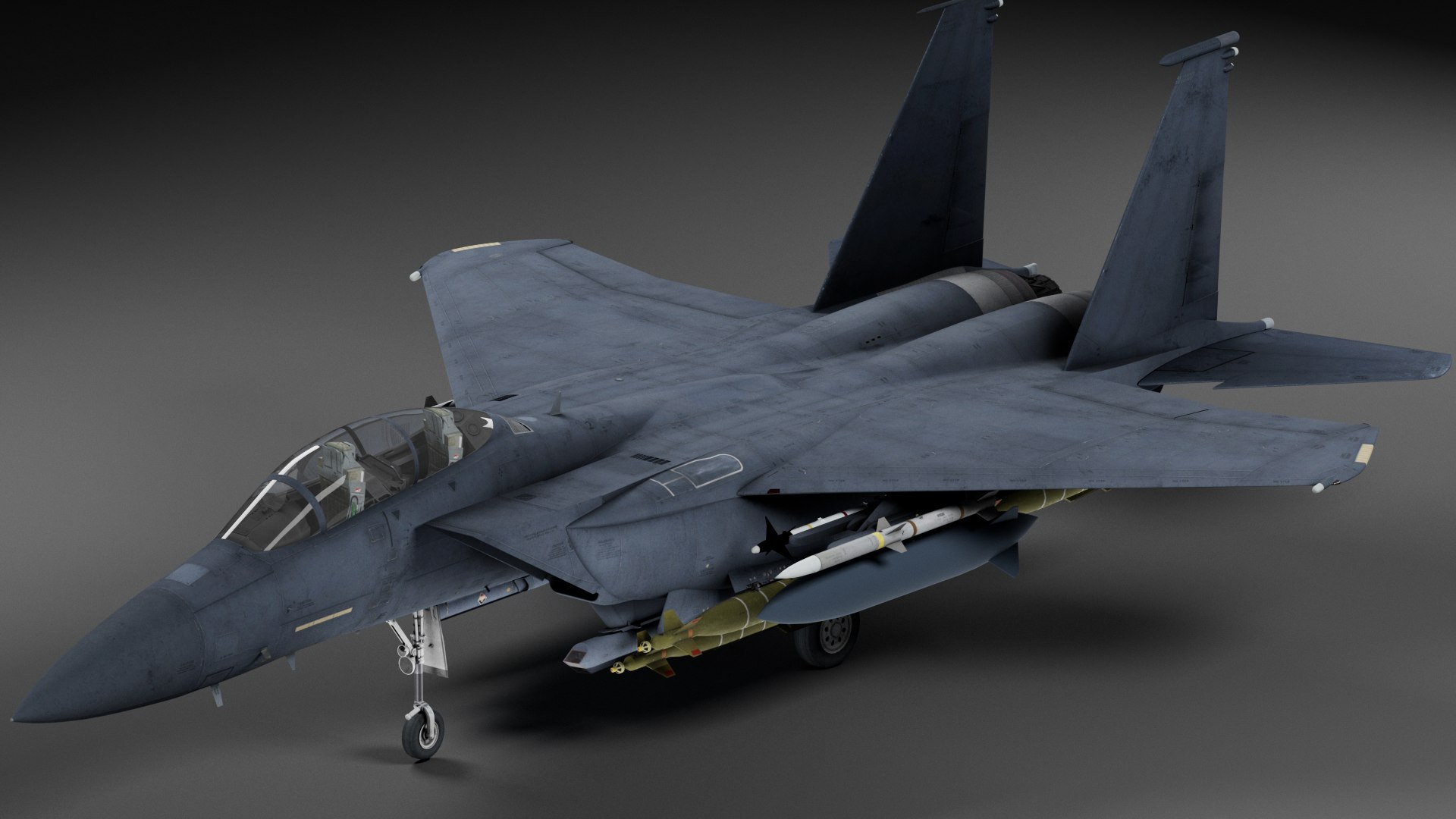 3D McDonnell Douglas F-15E Strike Eagle - TurboSquid 2026078