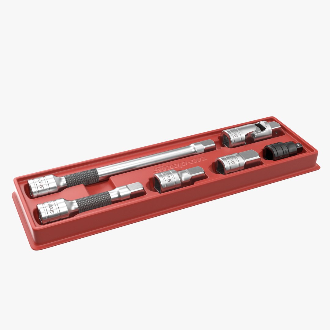 Socket Tools Set Box Model - TurboSquid 1364903