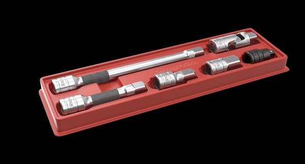 Socket tools set box model - TurboSquid 1364903