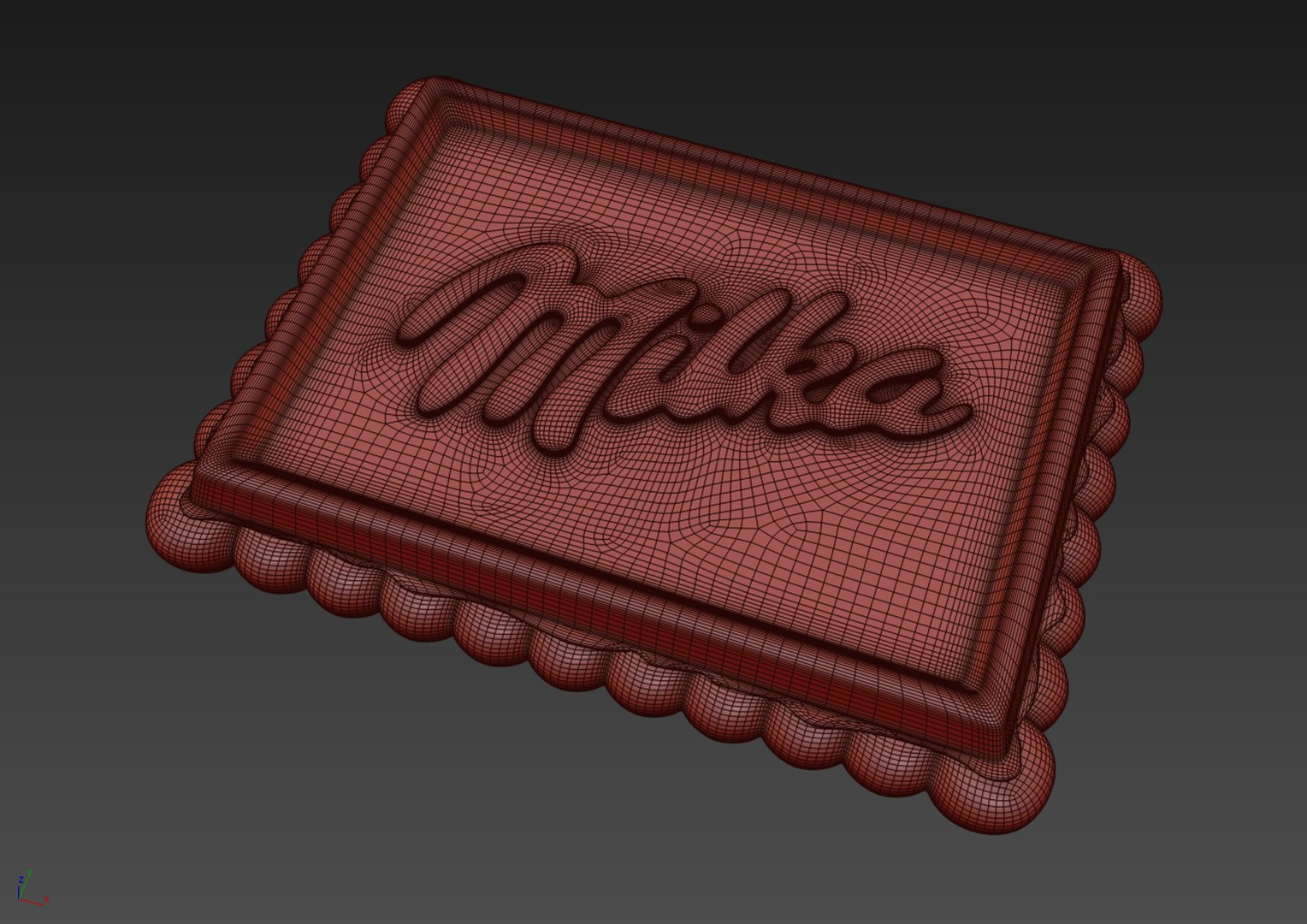 Milka Choco Biscuit 3D - TurboSquid 2032439