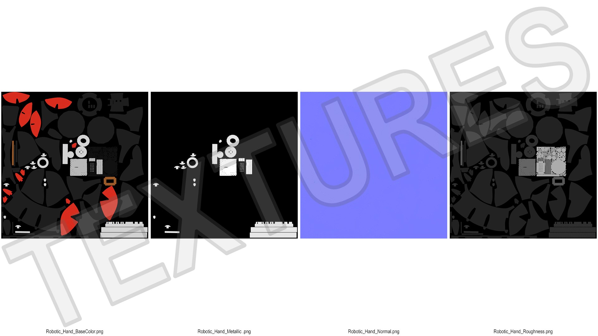 3D Industrial Robotic Hand Rigged For Maya Model - TurboSquid 2297418