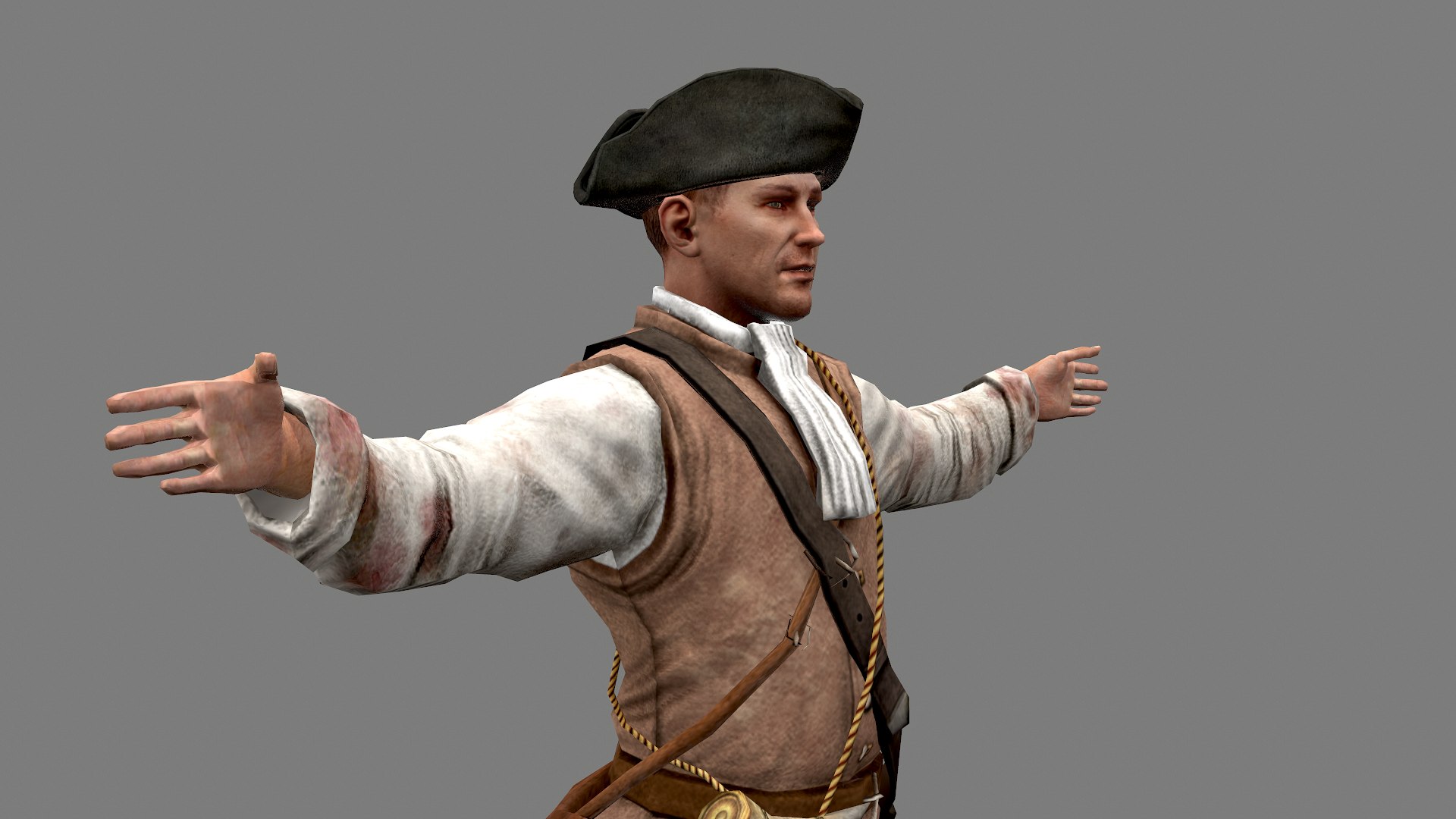 Boucanier 3D Model - TurboSquid 2099748