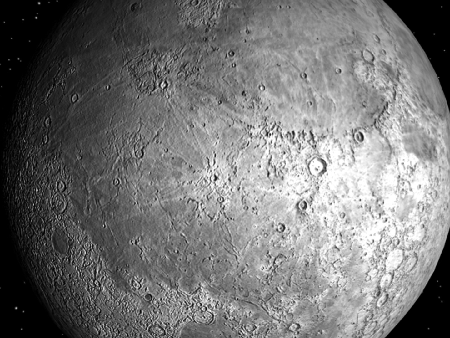 Realistic Earth Moon 3d Model