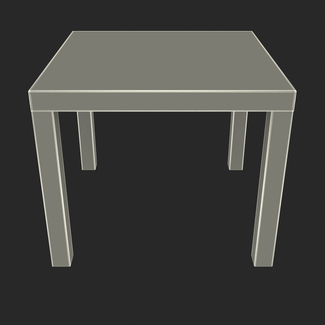 Ikea Lack Table 3d Model