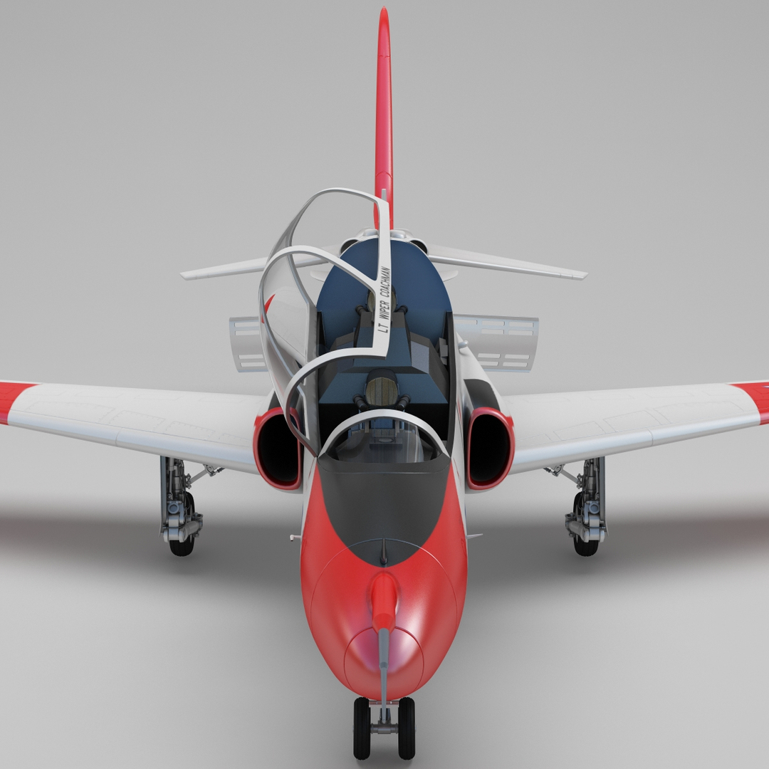 3d model mcdonnell douglas t-45 goshawk