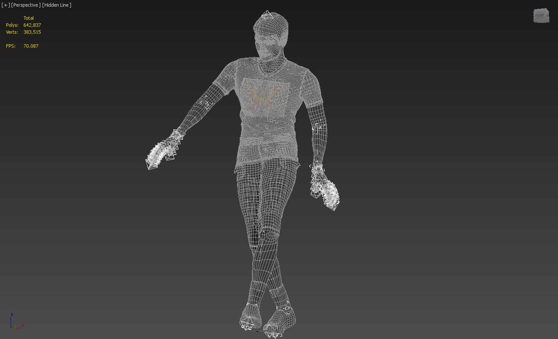 Character Dancer Hip Hop 3D Model - TurboSquid 1594676