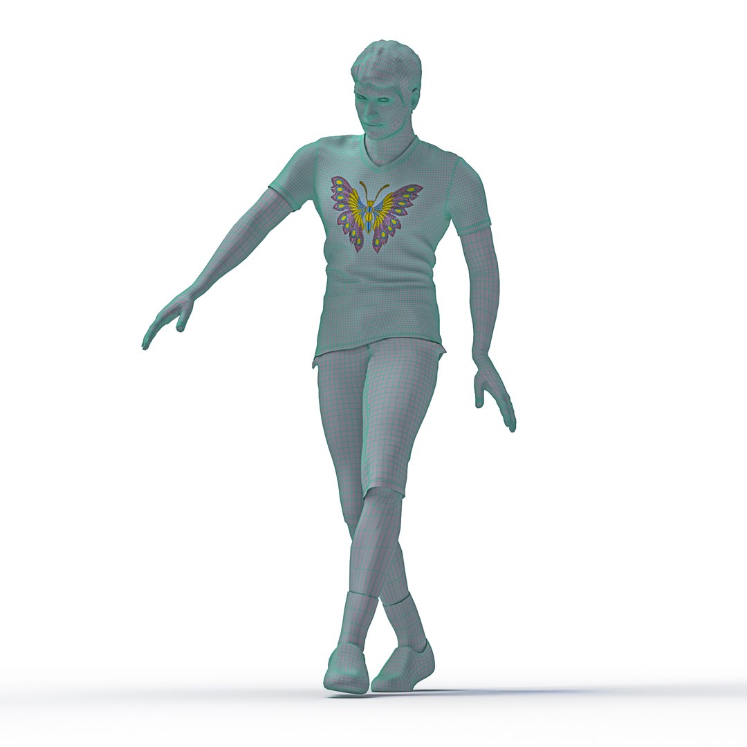 Character Dancer Hip Hop 3D Model - TurboSquid 1594676