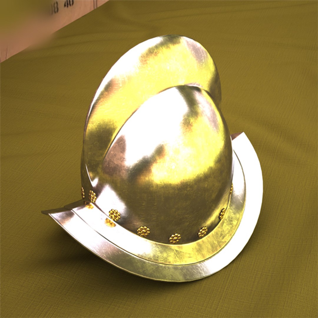 3D morion helmet model - TurboSquid 1447089