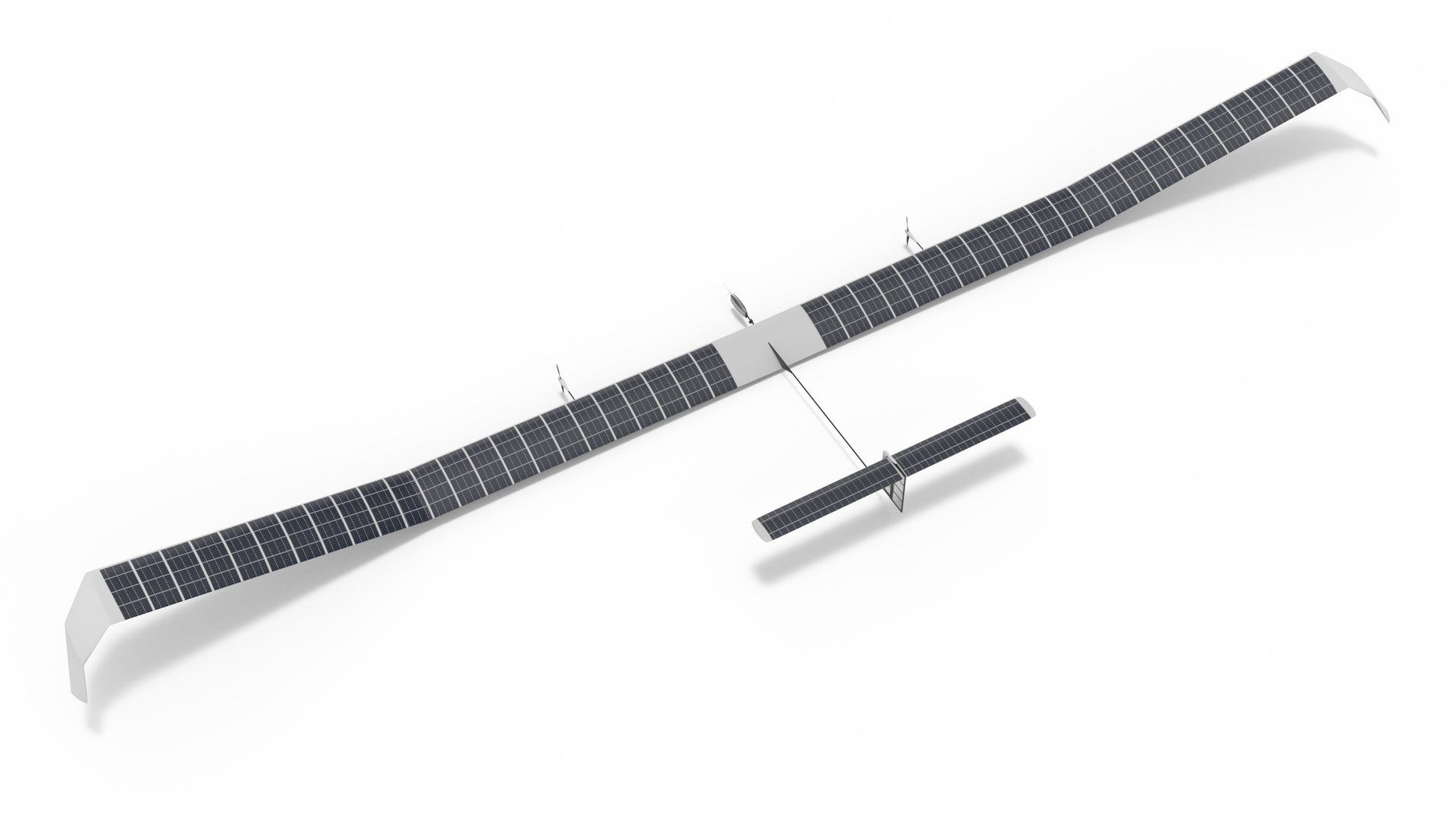 3D Airbus Zephyr S Solar Powered Drone Model - TurboSquid 2120516