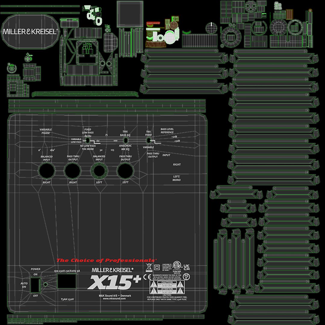 3d Mk Push Pull Subwoofer Cross Section Turbosquid 2154479