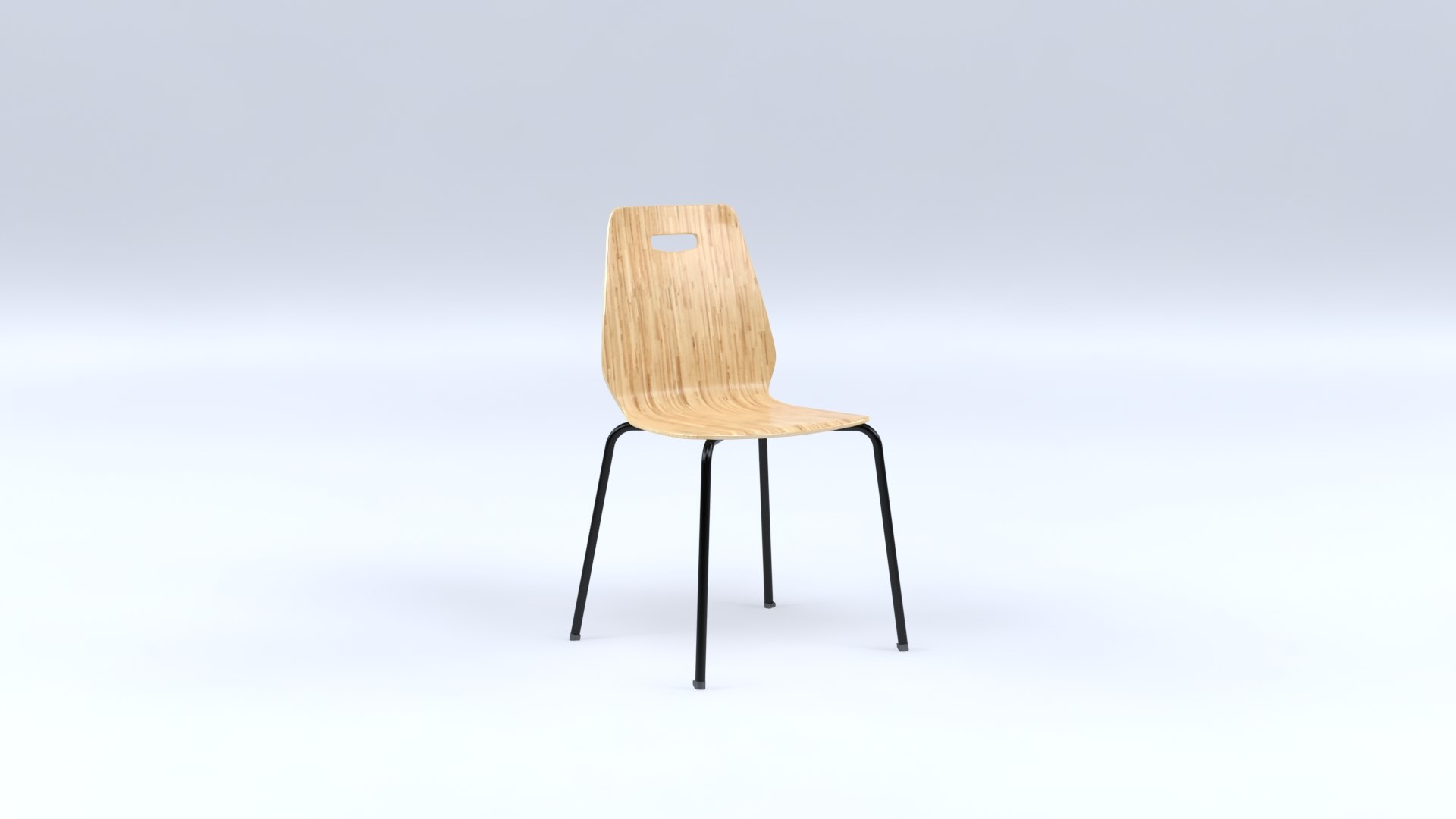 3D Monoblock Chair - TurboSquid 2202877