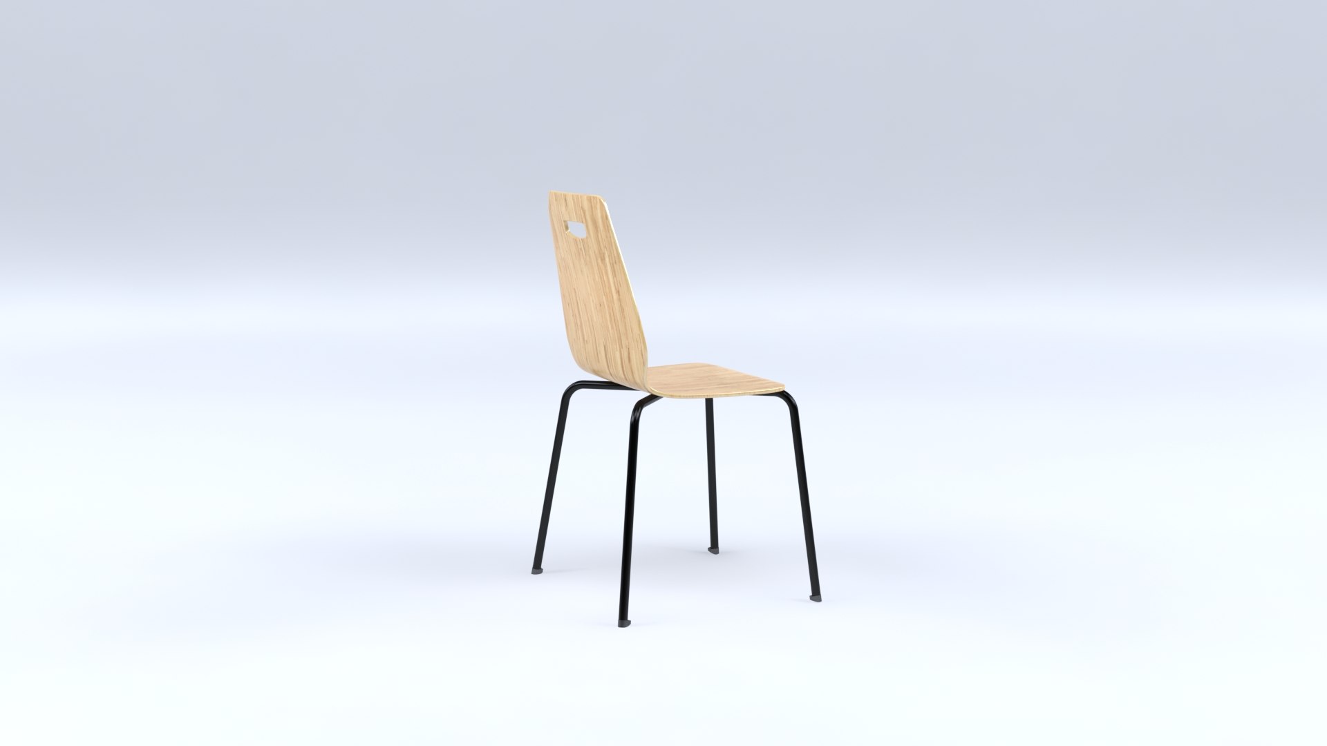 3D Monoblock Chair - TurboSquid 2202877