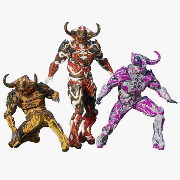 3D Warframe Models | TurboSquid