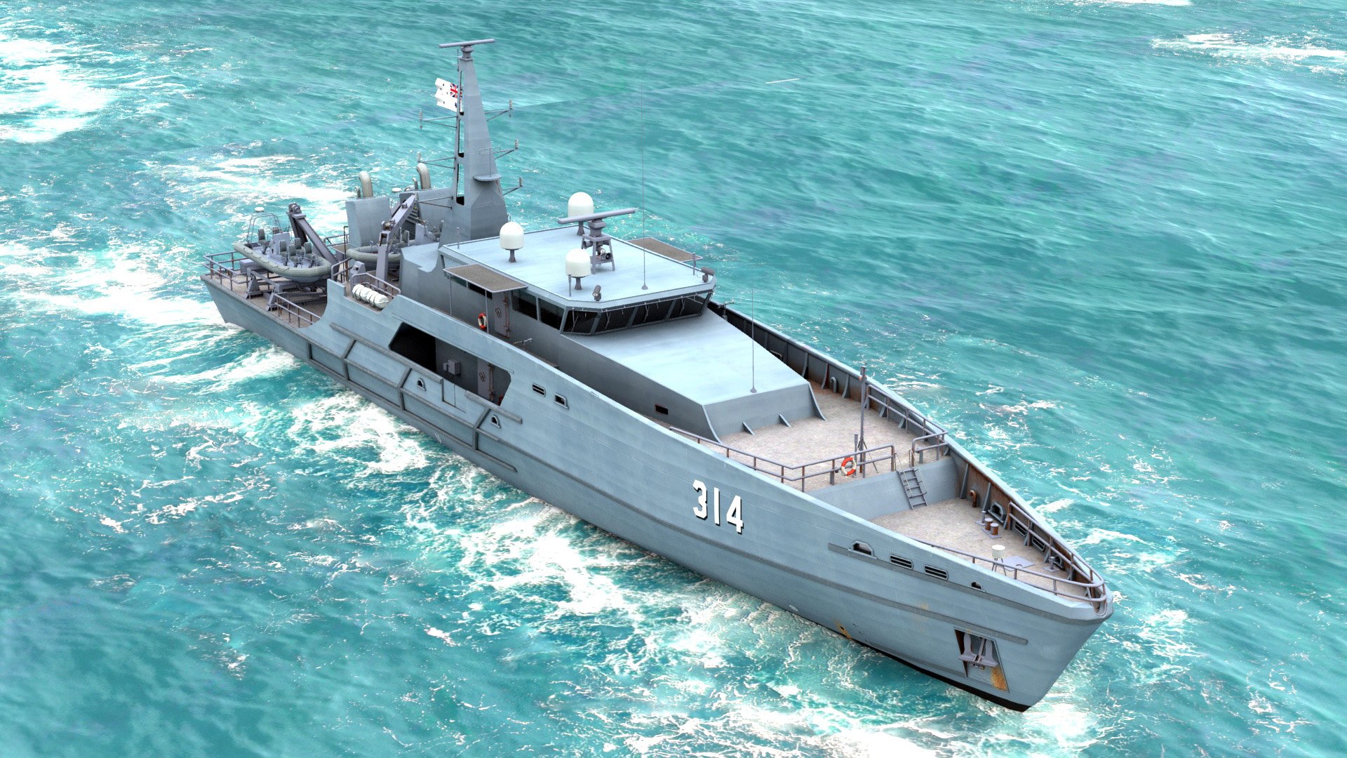 3D Cape Class Patrol Boat(1) - TurboSquid 1816053