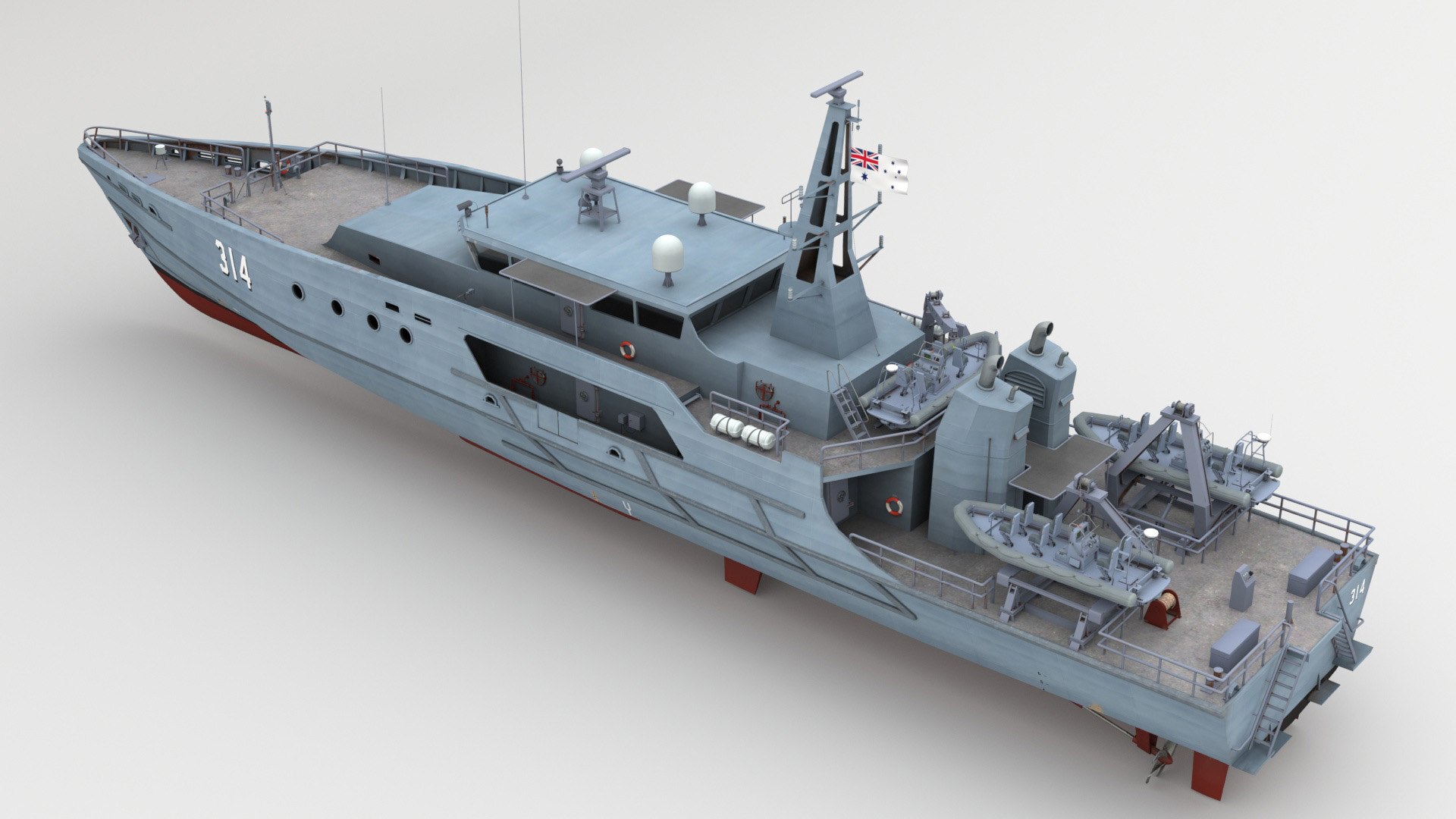 3D Cape Class Patrol Boat(1) - TurboSquid 1816053
